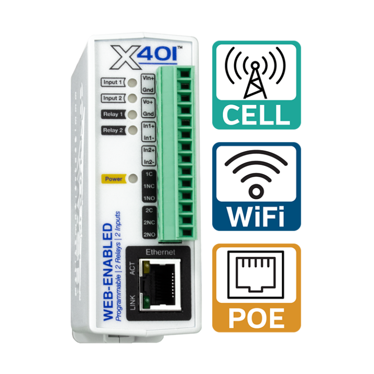 Ethernet Relay Control Modules | Network Relays | ControlByWeb