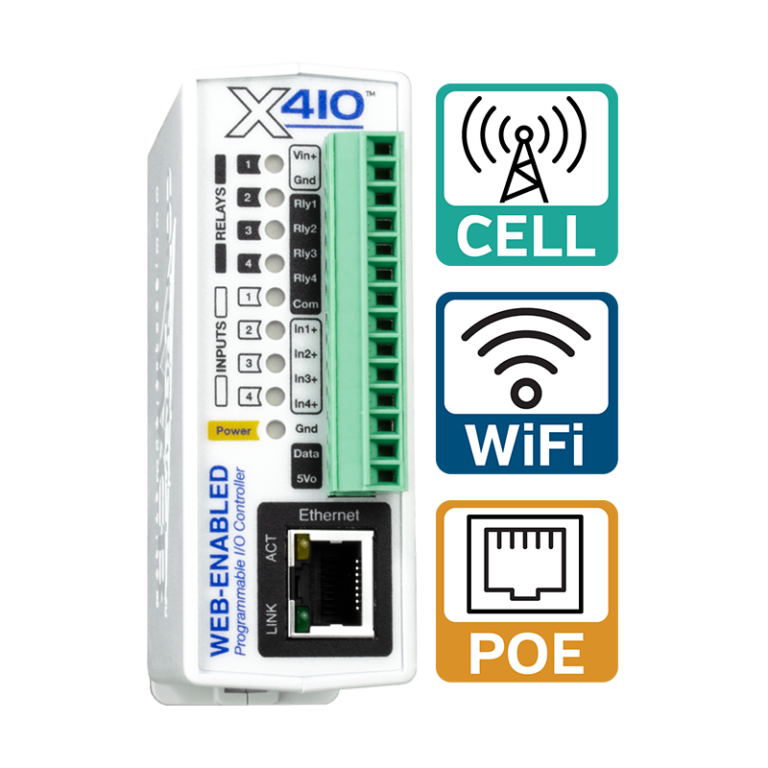 Ethernet Relay Control Modules | Network Relays | ControlByWeb
