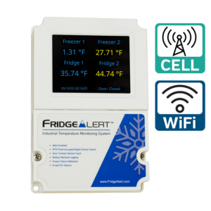 FridgeAlert™ | Temperature Monitoring With Touch Screen