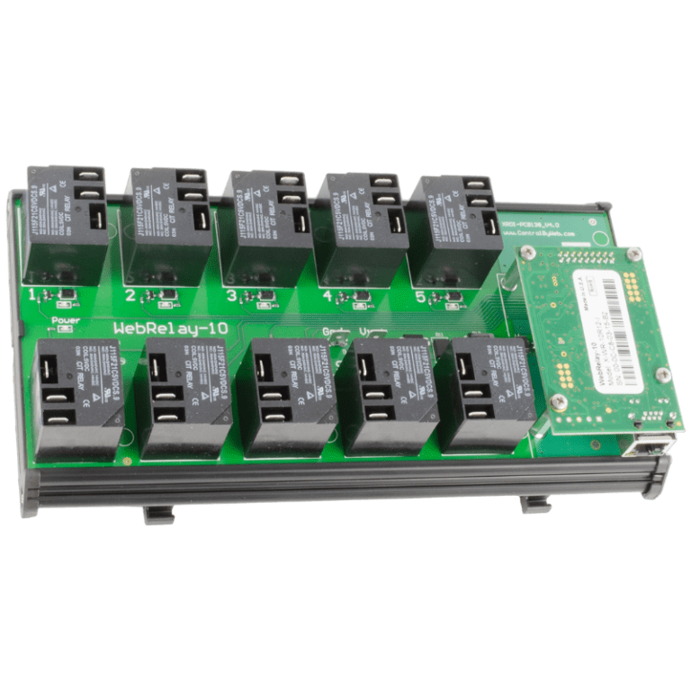 WebRelay-10 | Industrial Grade Remote Relay Control