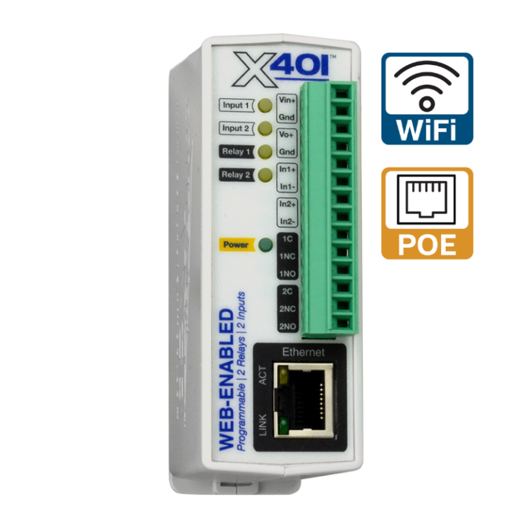 WiFi Enabled I/O Modules - WiFi PLCs - ControlByWeb