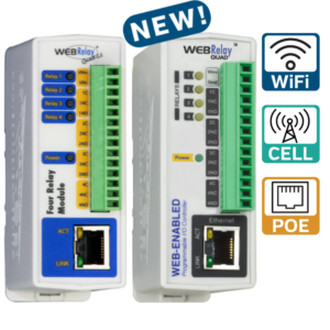 WebRelay Quad | Remote Relay Control