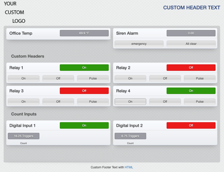 Features - ControlByWeb